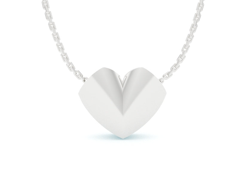 Puff Heart Necklace – Isabelle Ecker Jewelry