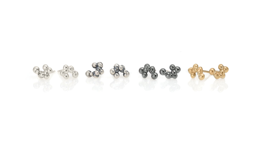 Pebble Cluster Studs – Isabelle Ecker Jewelry